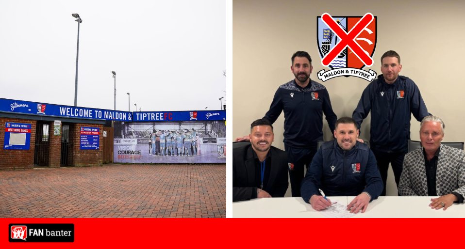 Maldon & Tiptree reveal new club crest and surprise with 'statement of ...