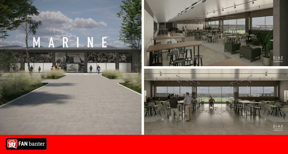 Ambitious Marine reveal what their impressive £8m new stadium will look ...