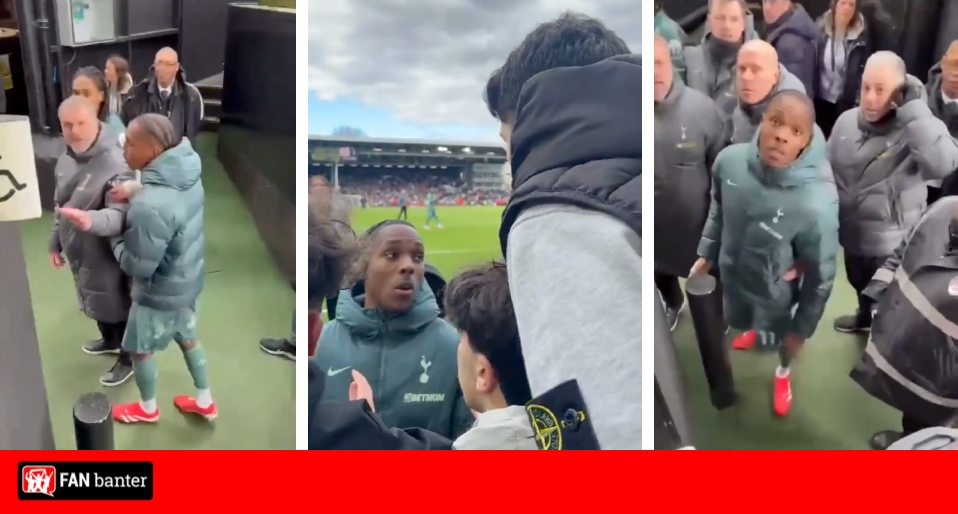 Ange Postecoglou and Mathys Tel confronts angry fans as Tottenham fall ...