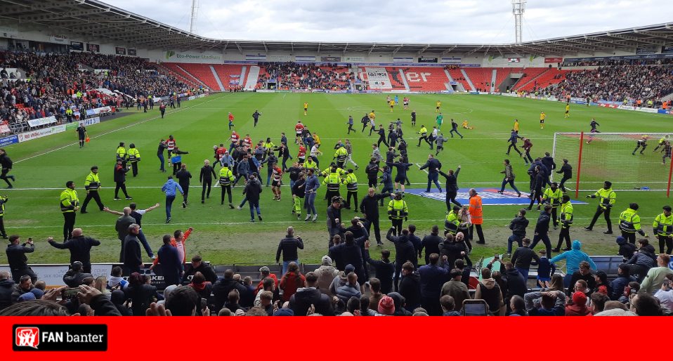 Doncaster make plea to fans after incidents during match leads to ...