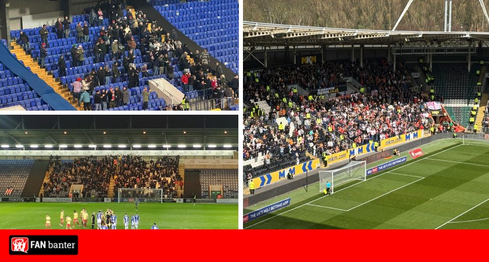 PHOTOS: Away Fans in the Stands - 29th March 2025 - Fan Banter