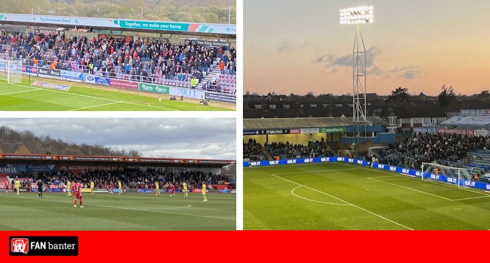 PHOTO: Away Fans in the Stands – 1st April 2025 - Fan Banter