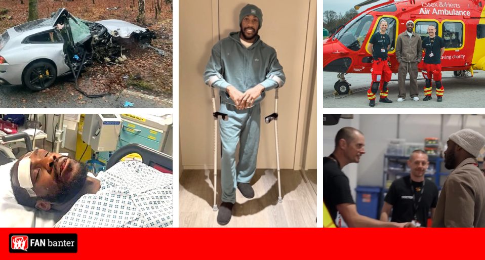 West Ham's Michail Antonio meets the paramedics who saved his life ...