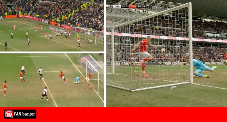 Early goal and off the line three times as Luton hold on to vital win ...