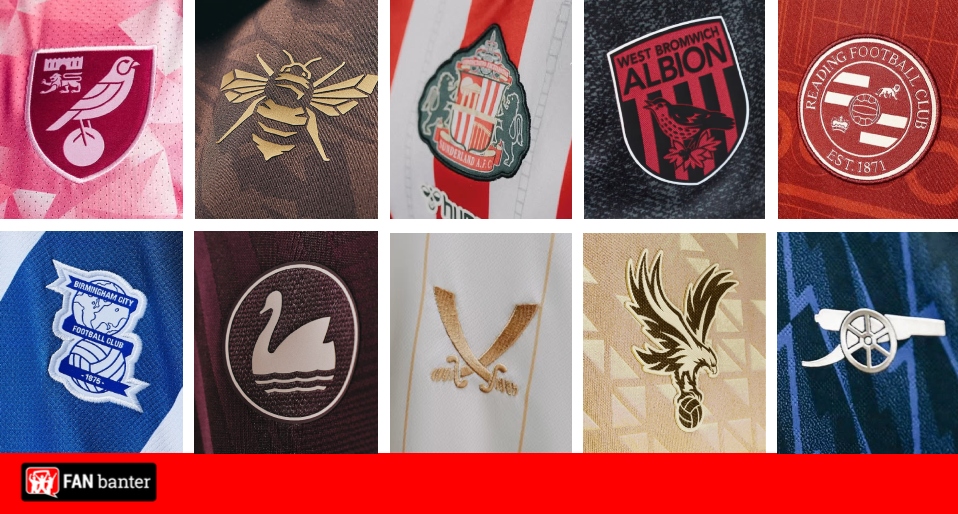Latest new kits revealed by Premier League, EFL and National League ...
