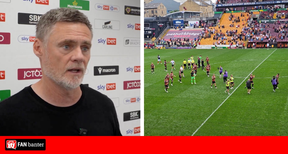 Bradford v Luton: Graham Alexander speaks after fan arrested for ...