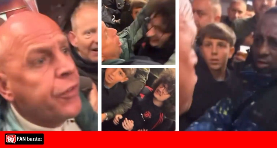Gone viral Man Utd fan speaks out after being ATTACKED by fellow fan in ...