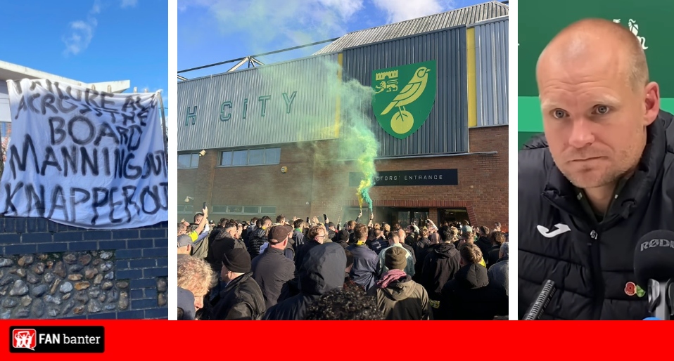 Liam Manning speaks on being sacked by Norwich as fans launch petition ...