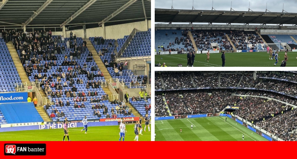 PHOTOS: Away Fans in the Stands – 8th November 2025 - Fan Banter