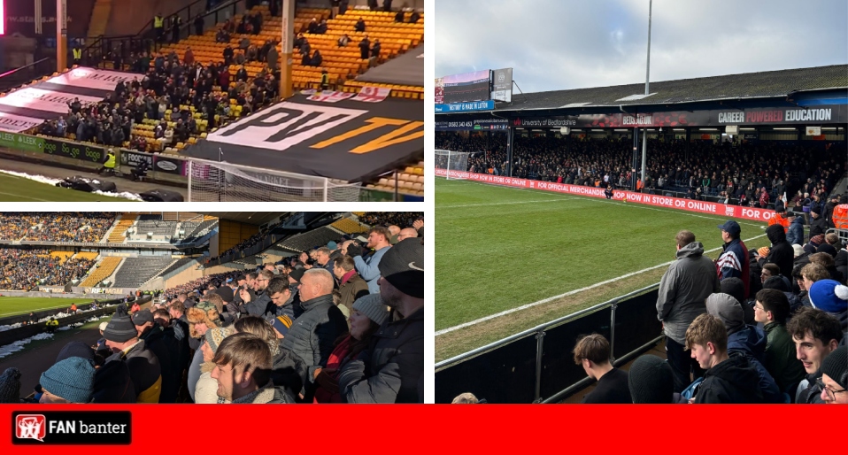 PHOTOS: Away Fans in the Stands – 10th January 2026 - Fan Banter