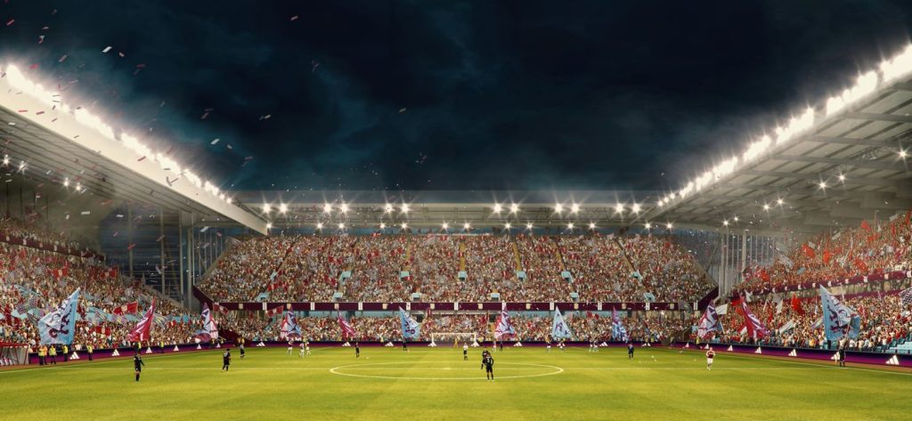 Aston Villa announce North Stand redevelopment plan for 2026/27 that ...