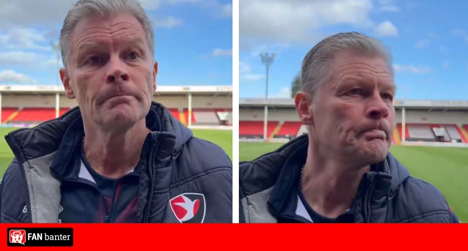 Steve Cotterill fights back tears after Cheltenham confirm EFL safety ...