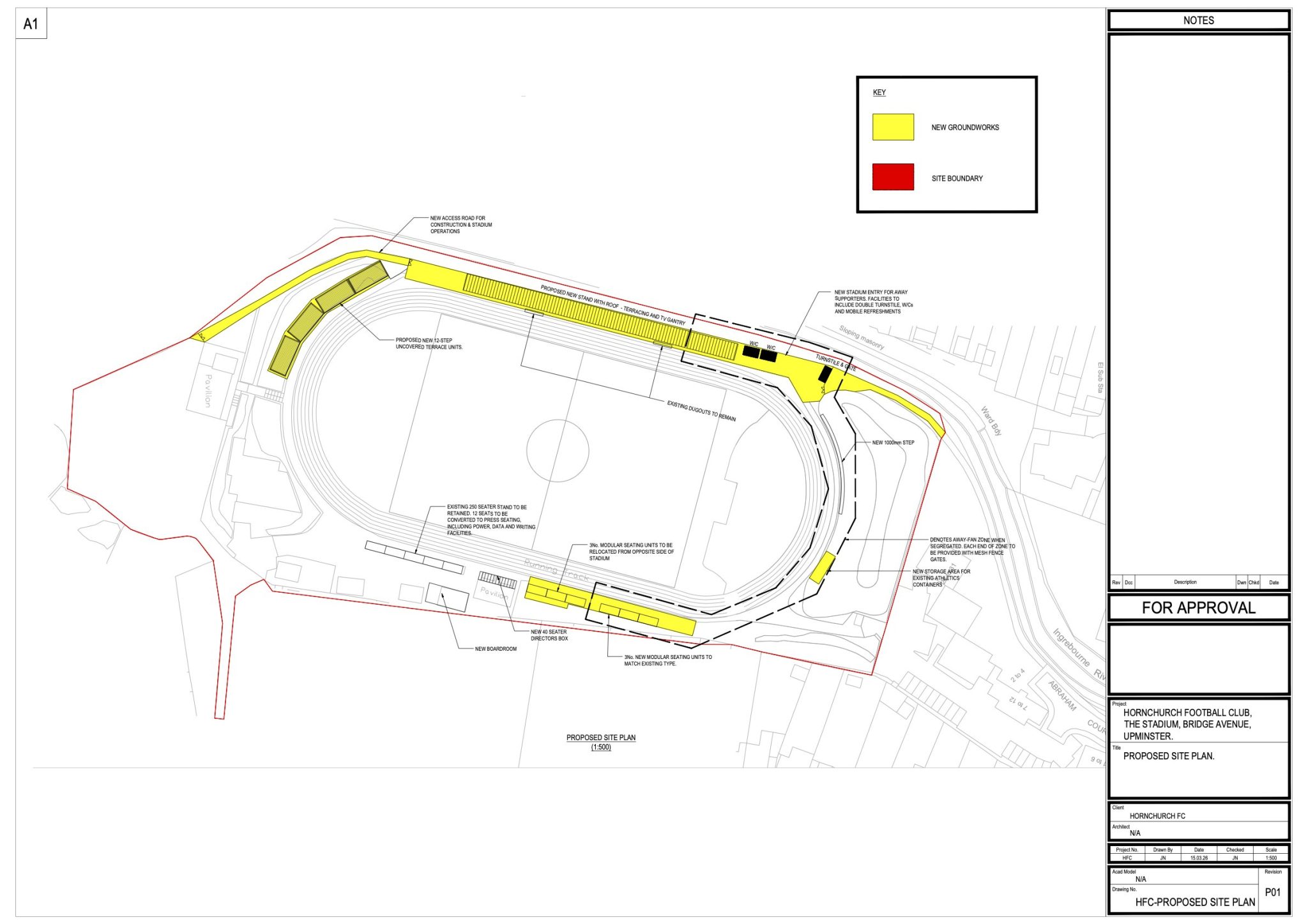 National League new boys reveal stadium redevelopment plans and ...