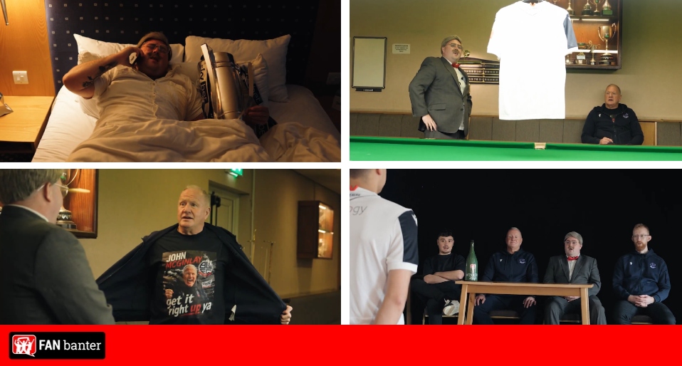 Bolton amuse fans with gone viral 2026/27 home kit reveal video - Fan ...