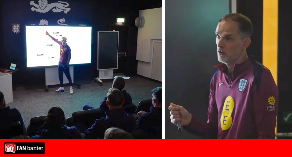 Thomas Tuchel's inspiring speech to England players goes viral ahead of ...
